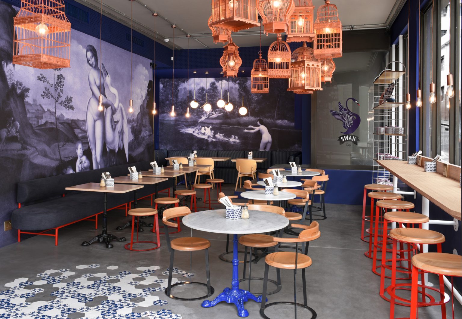 Luxebook: 9 most beautiful cafés in the world – Swan Café